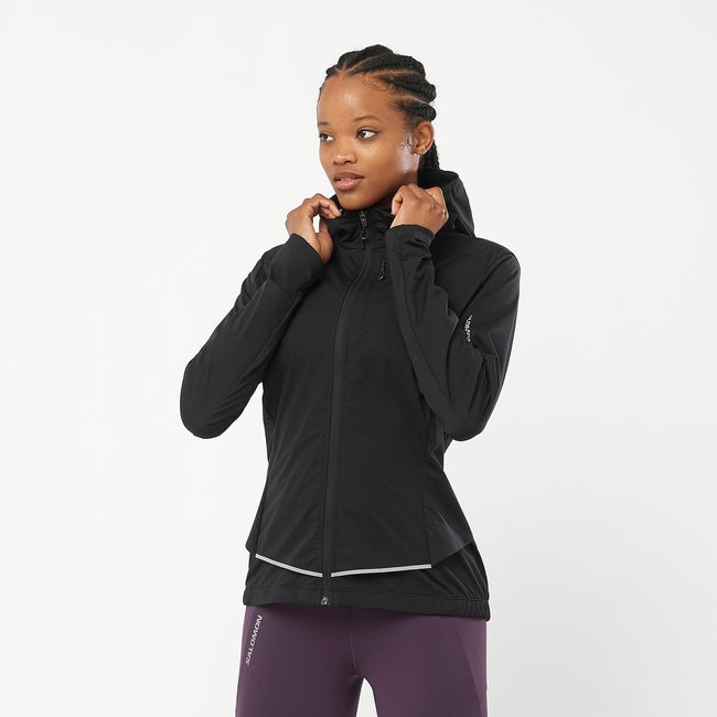 Salomon running jacket women's store