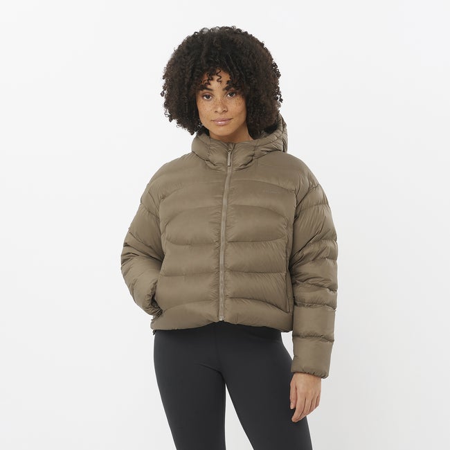 Salomon down jacket women's store